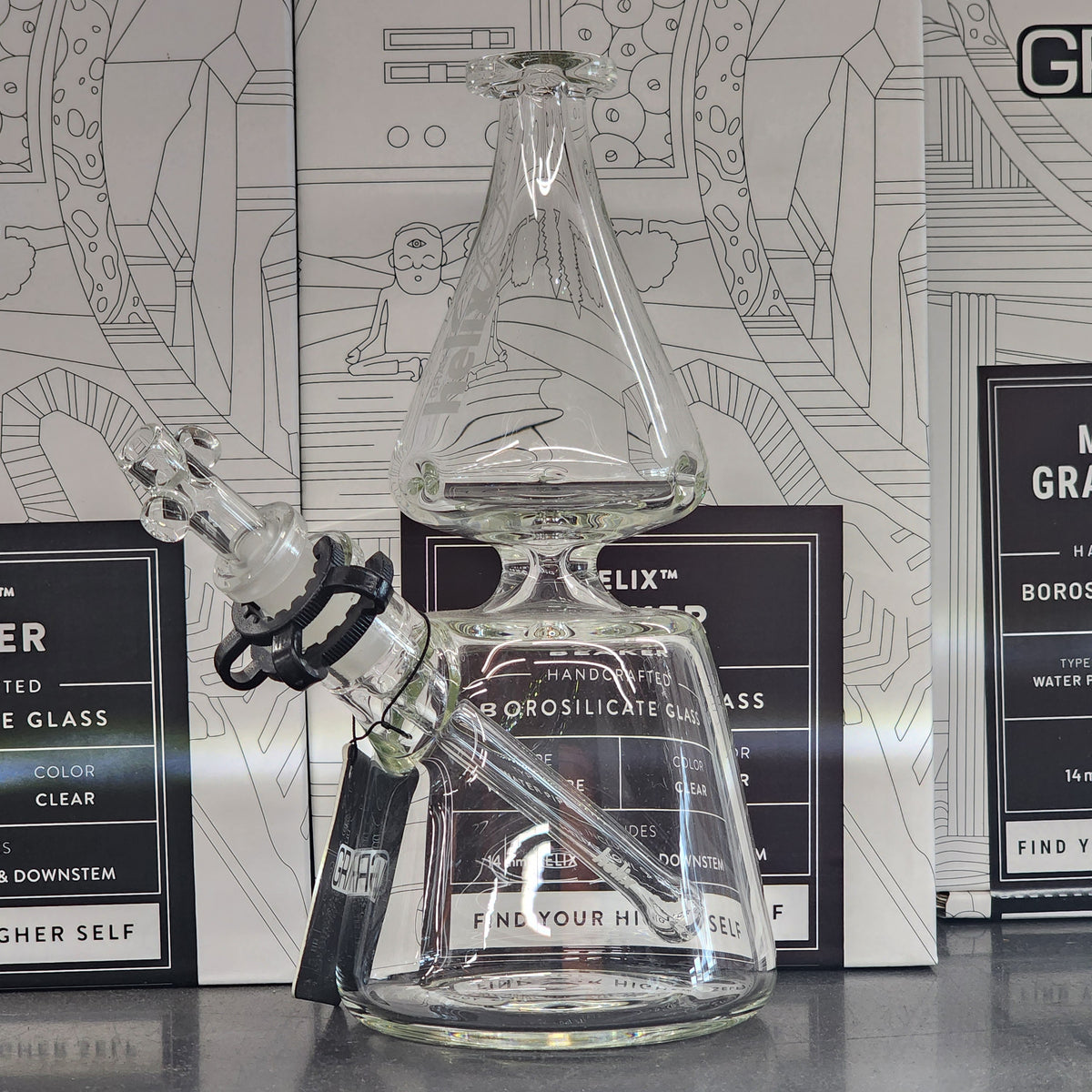 GRAV Helix | Quantum Scientific Glass