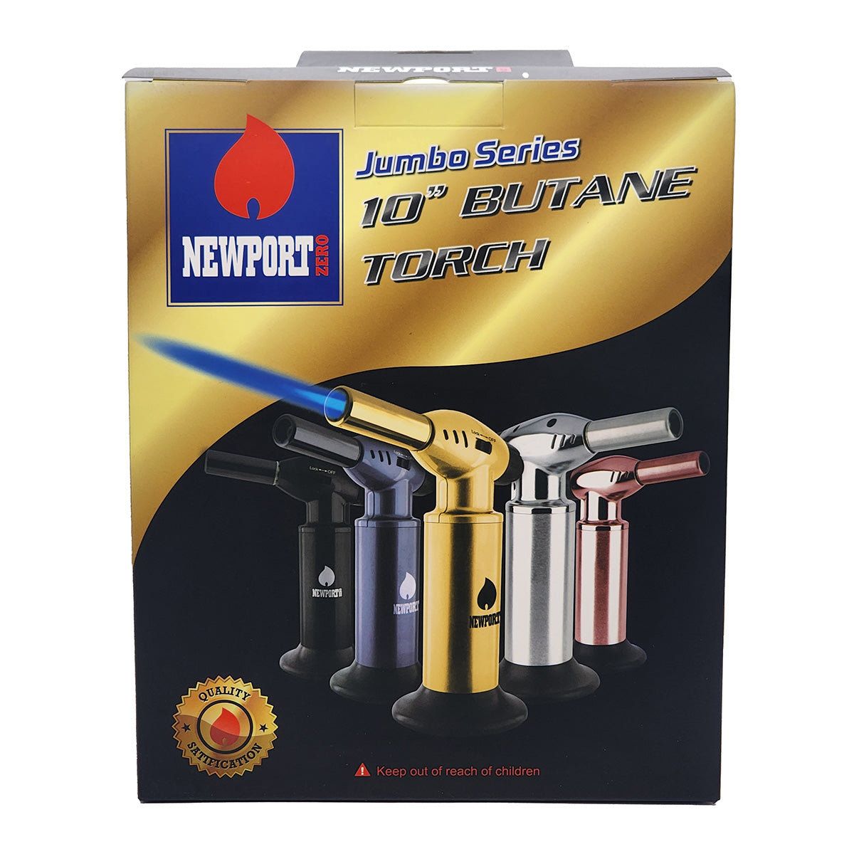 Newport Zero Jumbo Series 10" Butane Torch | Quantum Scientific Glass