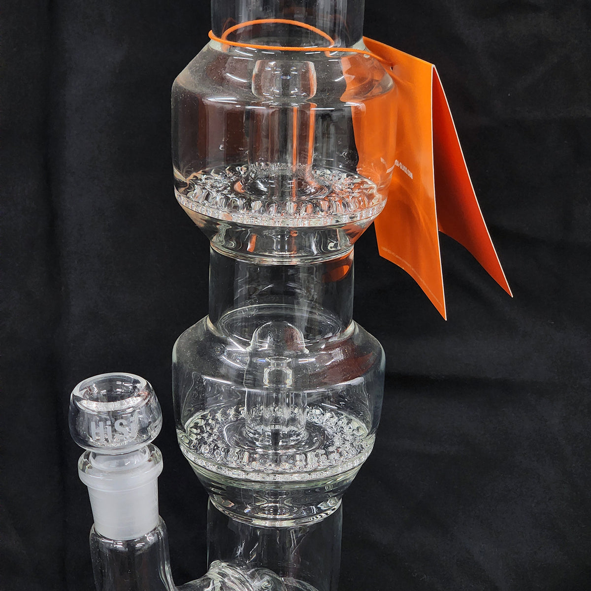 HiSi GK3 23" Glass Beaker with Diffused Downstem | Quantum Scientific Glass