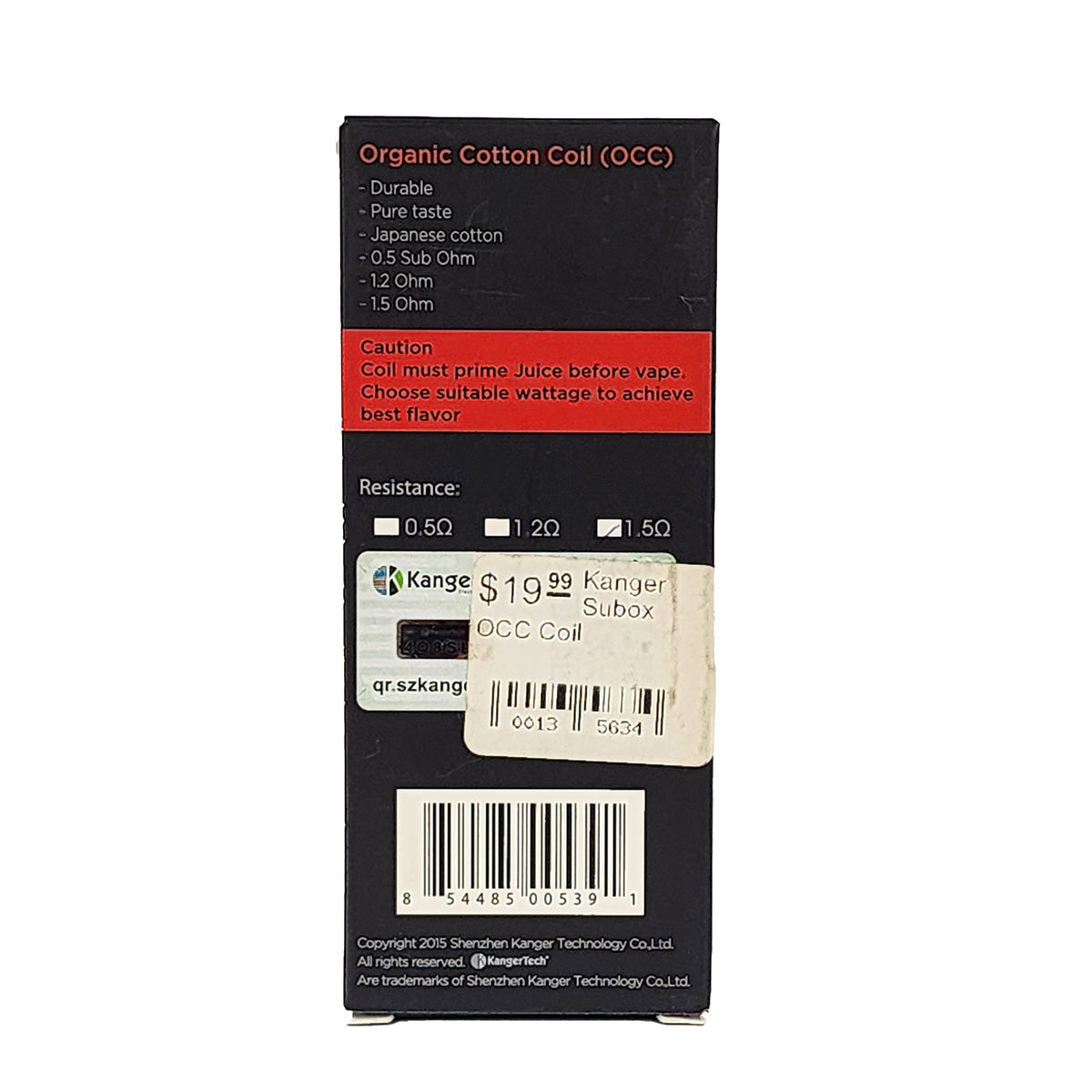 KangerTech OCC Replacement Coil | Quantum Scientific Glass