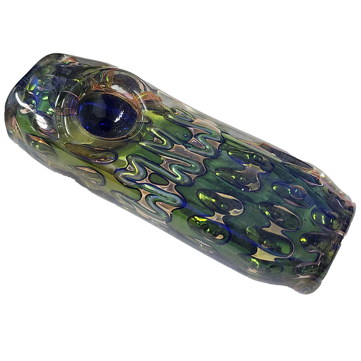 Unleash the Swirl 4 inch hand pipe | Quantum Scientific Glass