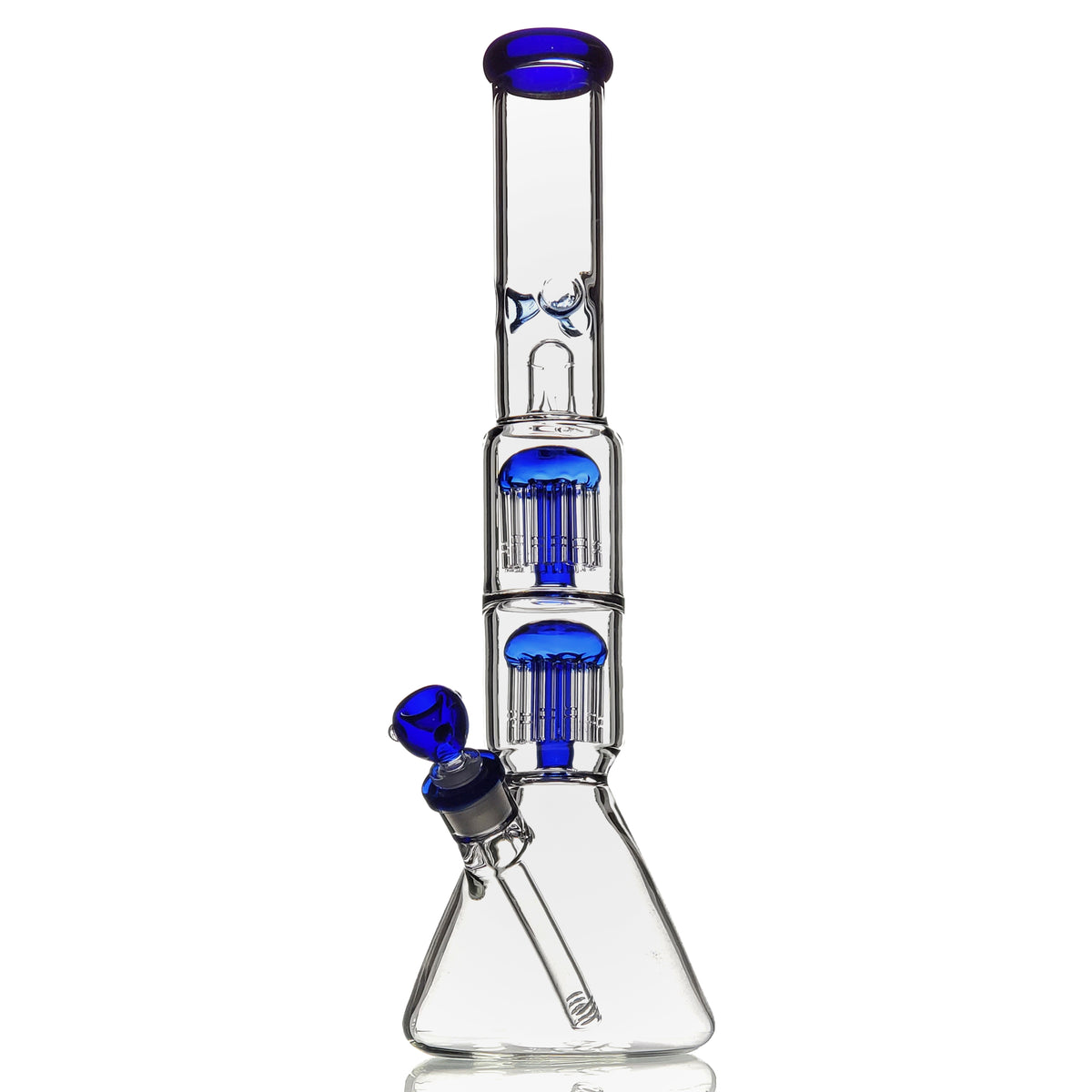16" Double Tree Perc | Quantum Scientific Glass